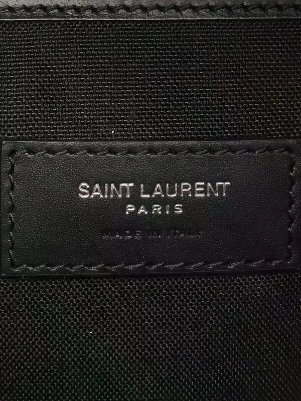 Saint Laurent Pre-owned 20s Leather-trimmed Backpack