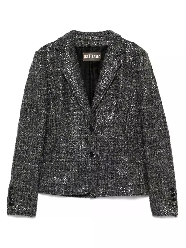 John Galliano 2000s Tweed Blazer