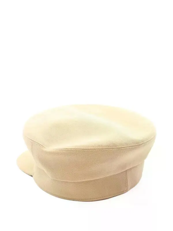 Hermès 2010s Cotton-silk Blend Hat - Neutrals