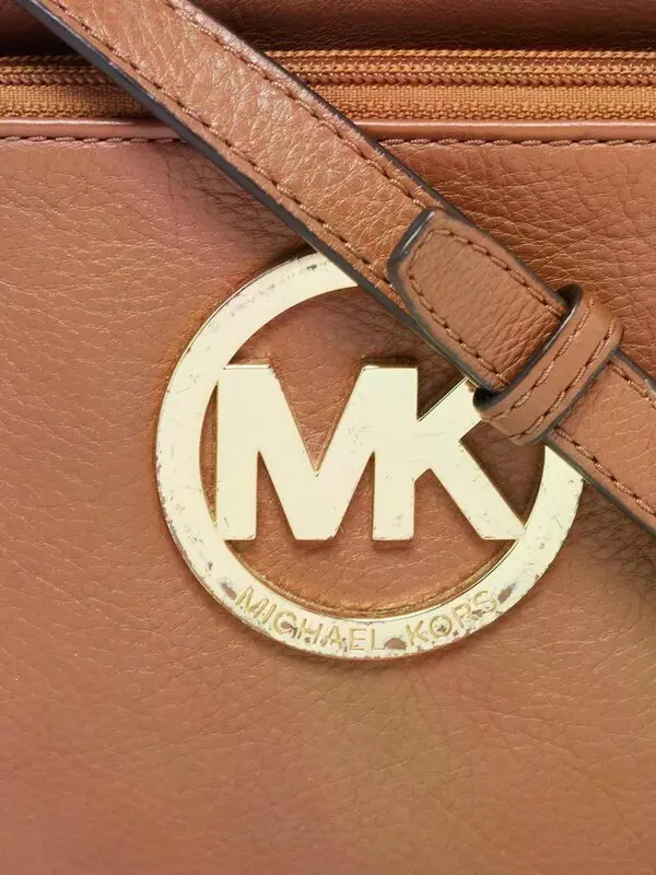 Michael Kors Logo Plaque Crossbody Bag