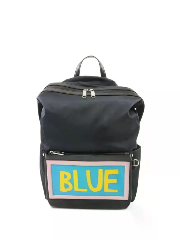 Fendi 2010s Vocabulary Backpack - Blue