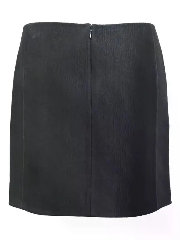 Balenciaga Crinkled-texture Mini Skirt