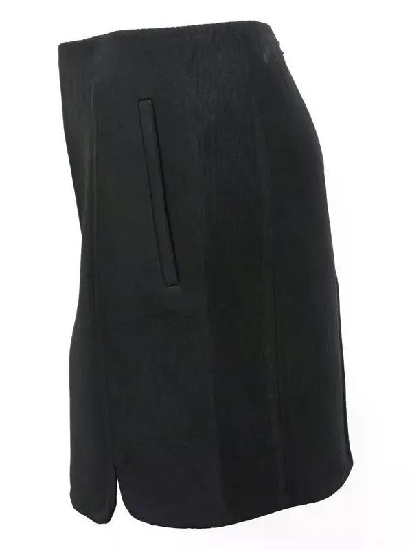 Balenciaga Crinkled-texture Mini Skirt