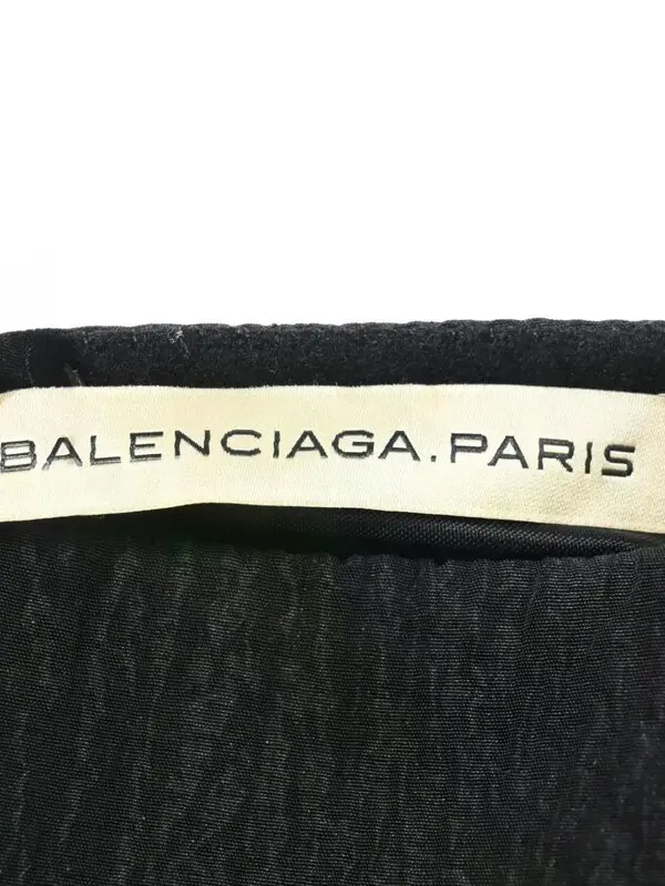 Balenciaga Crinkled-texture Mini Skirt