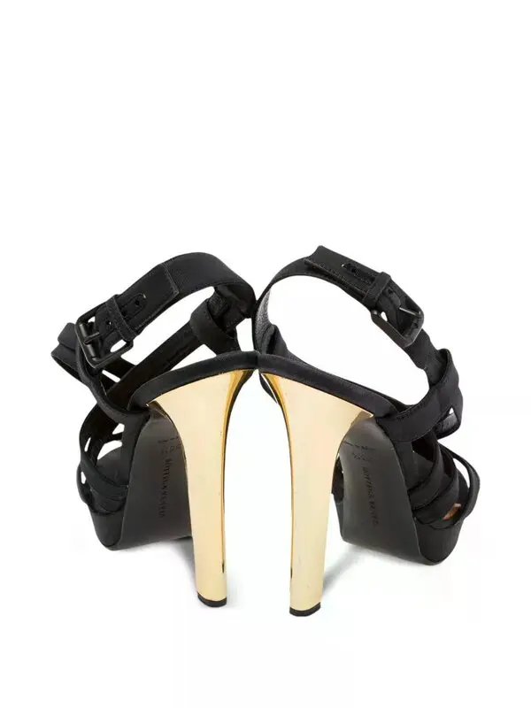 Bottega Veneta 130mm Platform Cross-strap Sandals