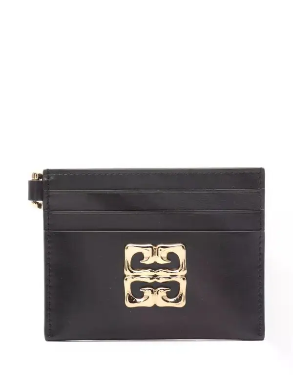 Givenchy 2021 4g Liquid Card Holder - Black
