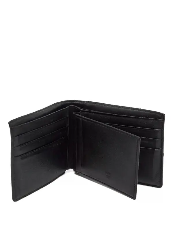Mcm Monogram Leather Wallet