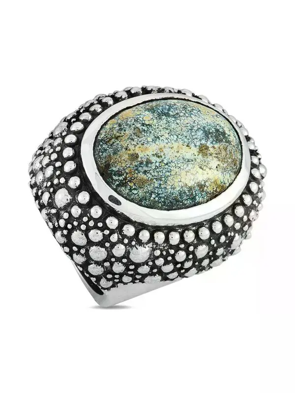 KING BABY STUDIO Sterling Oval Turquoise Ring