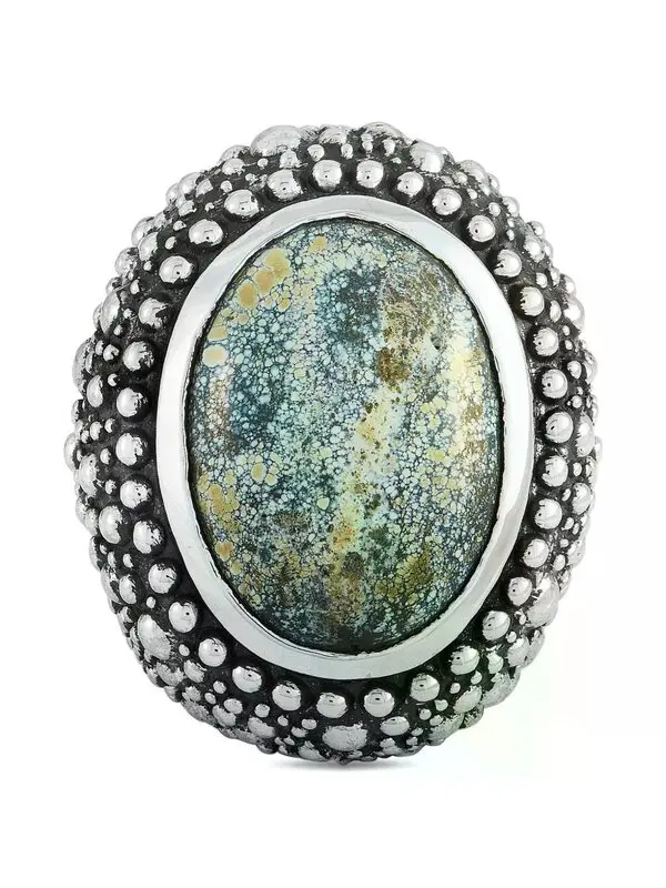 KING BABY STUDIO Sterling Oval Turquoise Ring