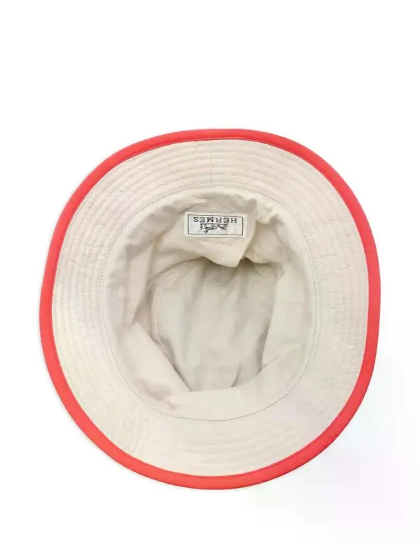 Hermès 2000s Cotton Bucket Hat