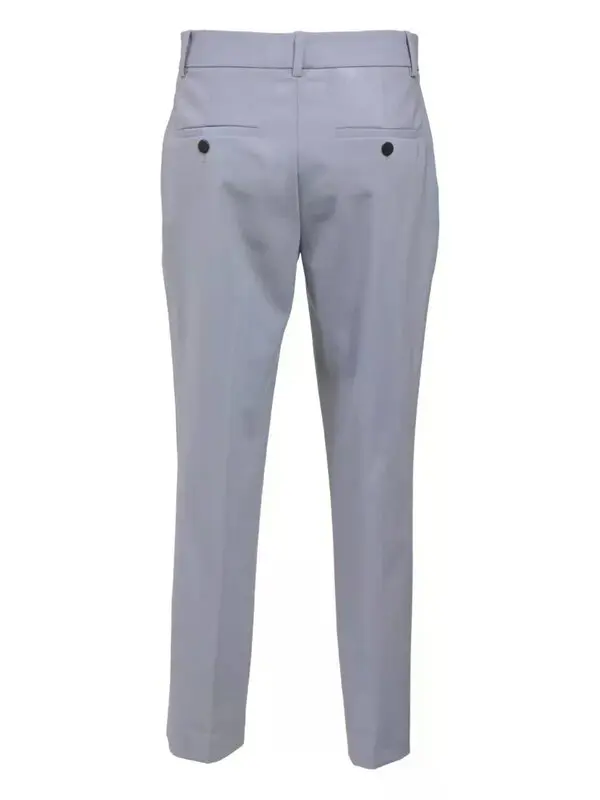 Theory Cotton Tapered Trousers