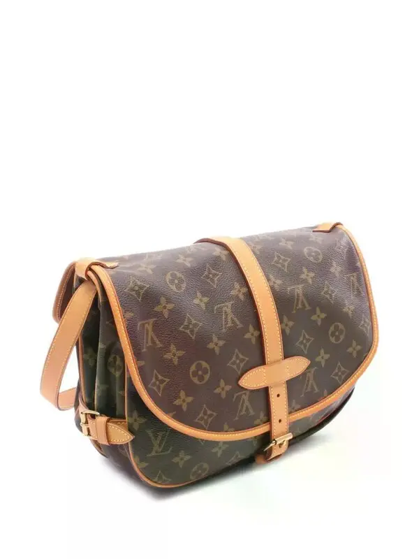 LOUIS VUITTON Saumur 30 Shoulder Bag - Brown