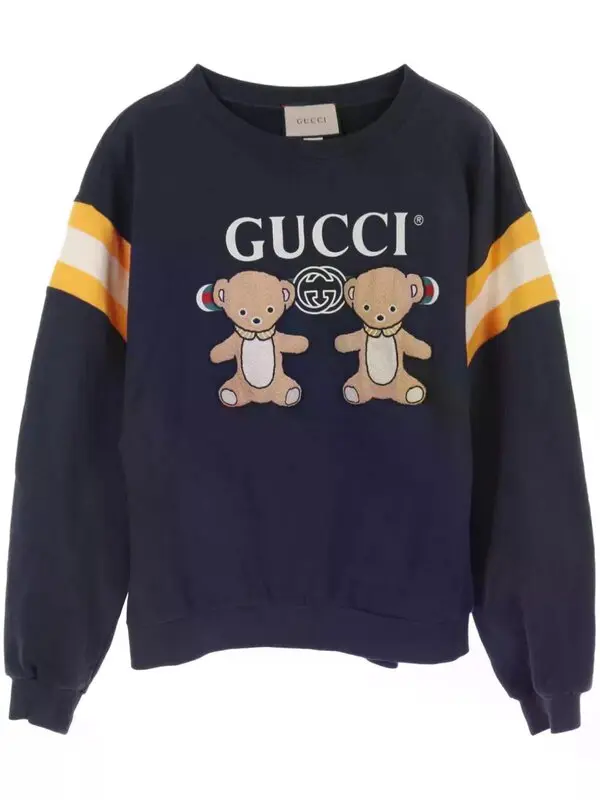 Gucci 2010s Teddy Bear-print Sweatshirt