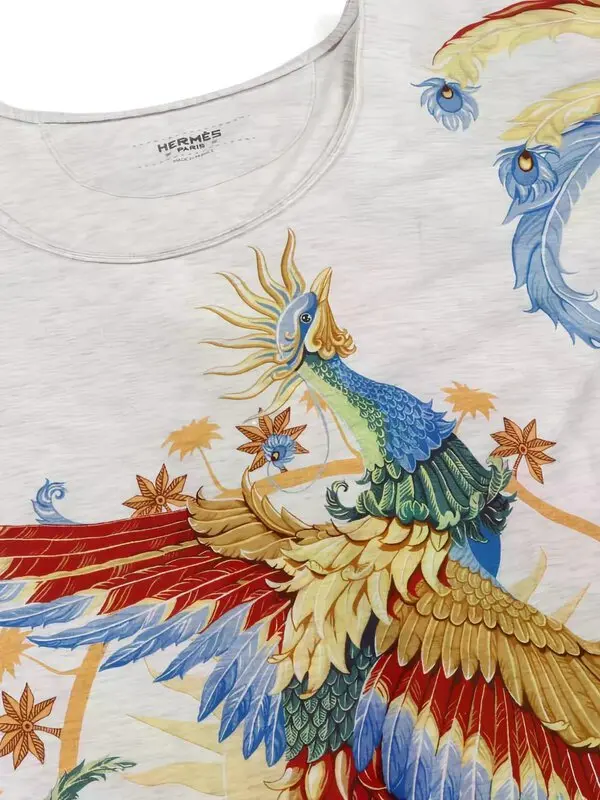 Hermès Phoenix-print T-shirt
