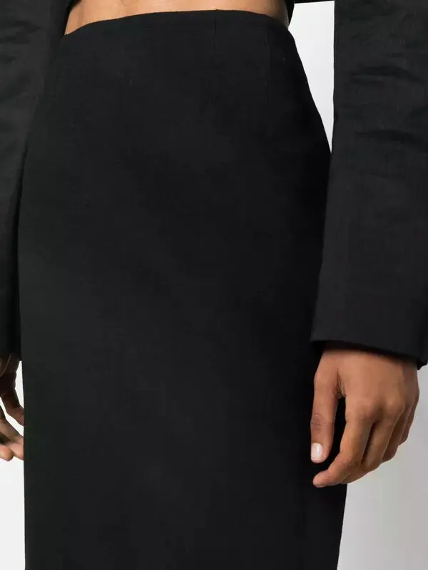 Dior 2000s Pencil Wool Skirt