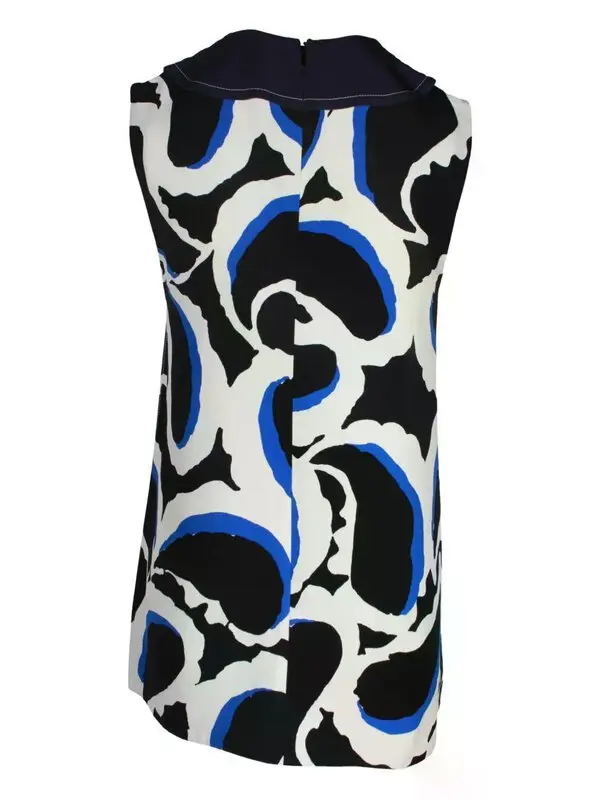Marni Graphic-print Sleeveless Top