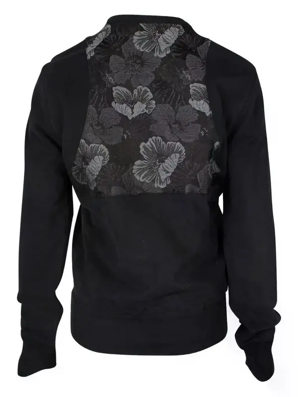 Alexander McQueen Floral-jacquard Sweater