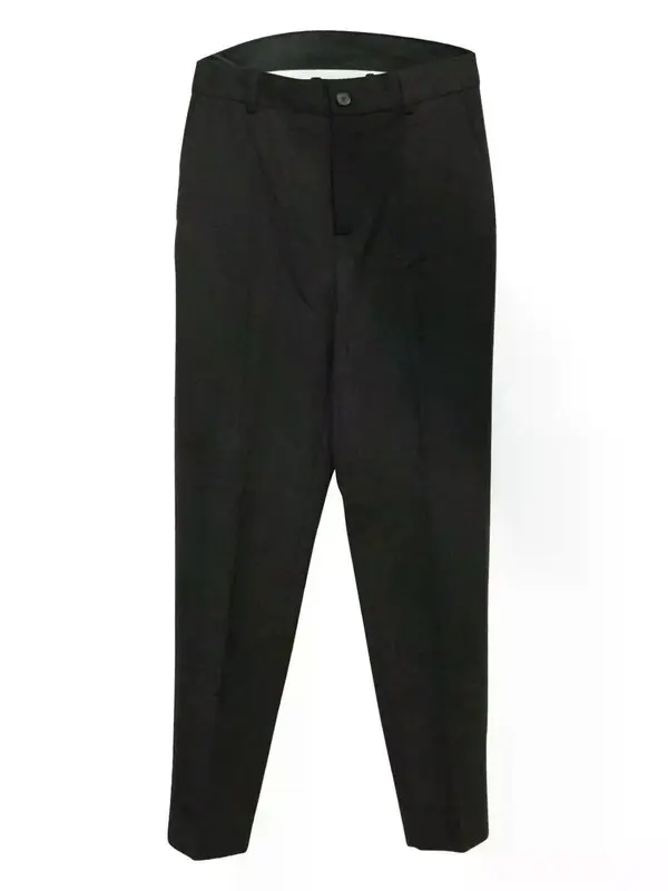 Balenciaga Wool Straight-leg Trousers