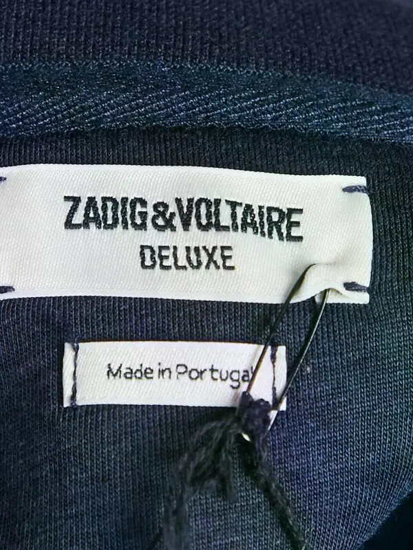Zadig&Voltaire Stripe Zip-up Hooded Jacket