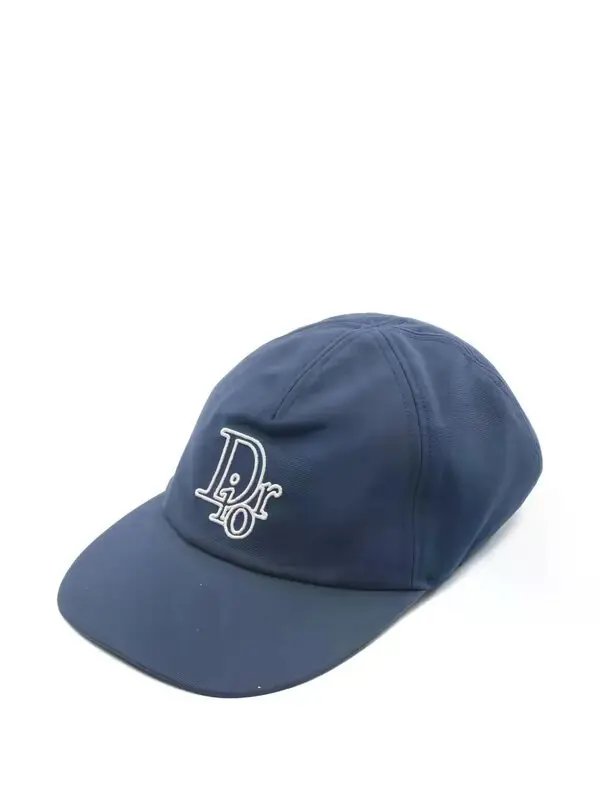 Dior Logo-detail Baseball Cap - Blue