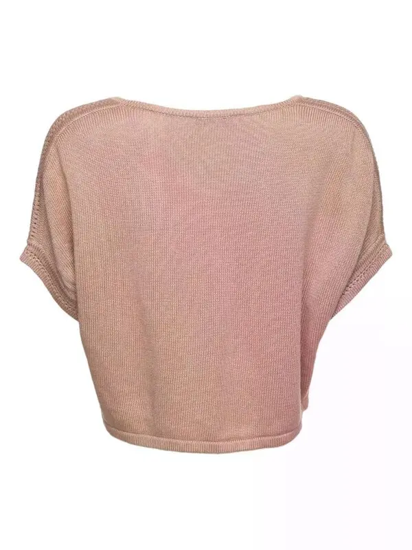 Max Mara Short-sleeve Knitted Top