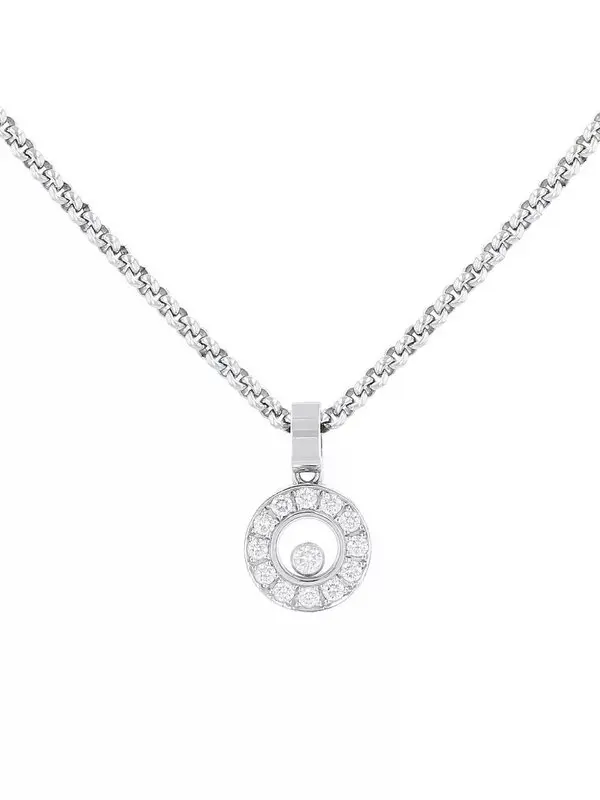 Chopard 2020s White Gold Diamond Necklace