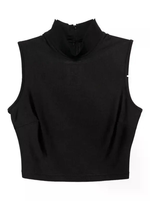 Fendi 1990-2000s Logo Turtleneck Vest