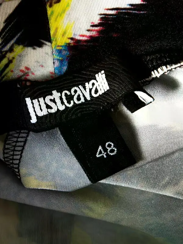 Just Cavalli Abstract-print Trousers