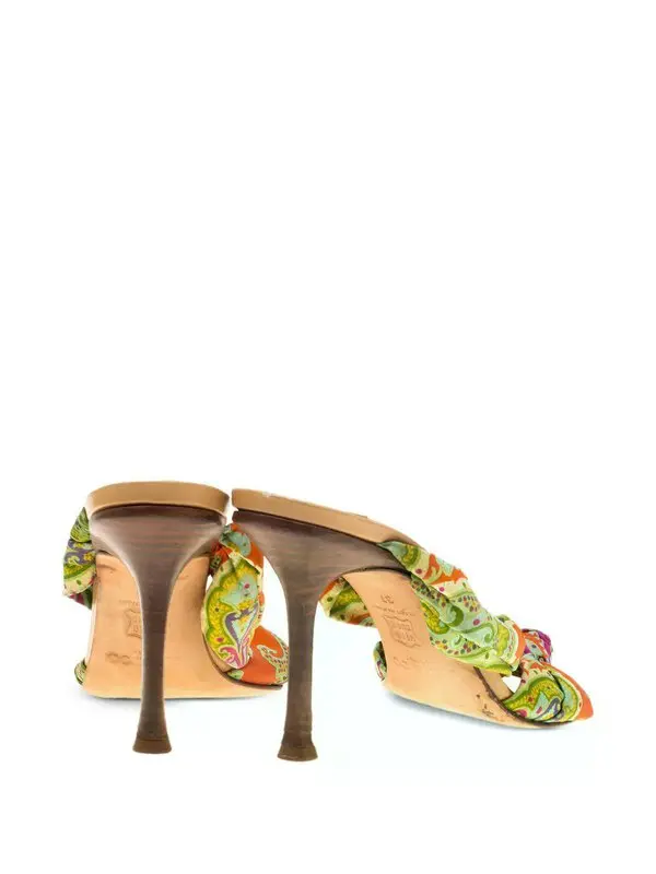 JIMMY CHOO 2023 100mm Printed Mules