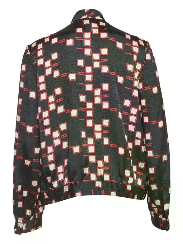 Emporio Armani Geometric-pattern Blouse