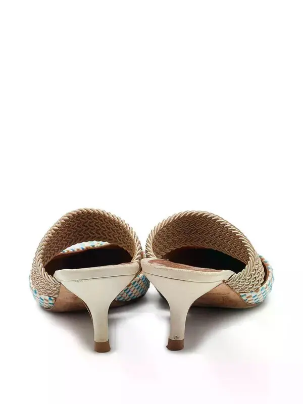 MALONE SOULIERS Woven Strap Mules