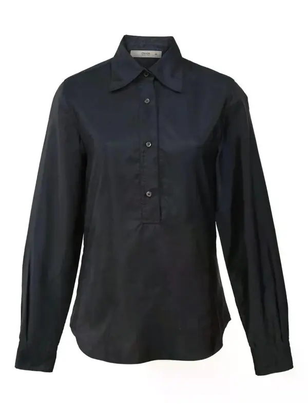 Prada Half Button Shirt