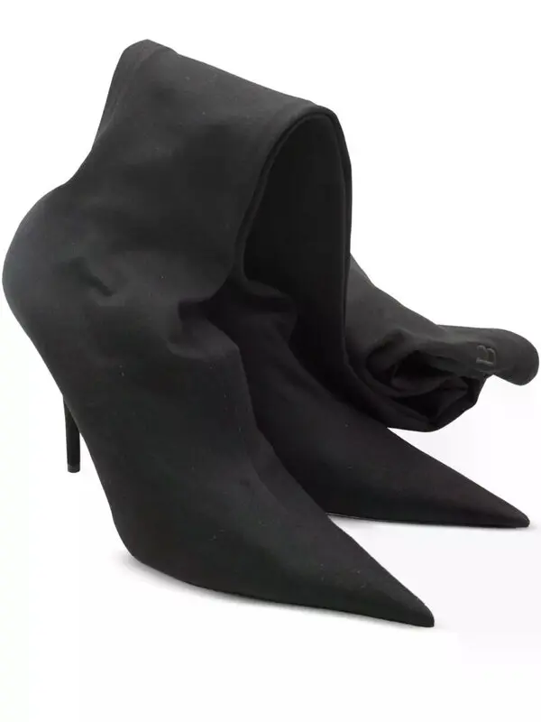 Balenciaga Pointed-toe Thigh-high Boots