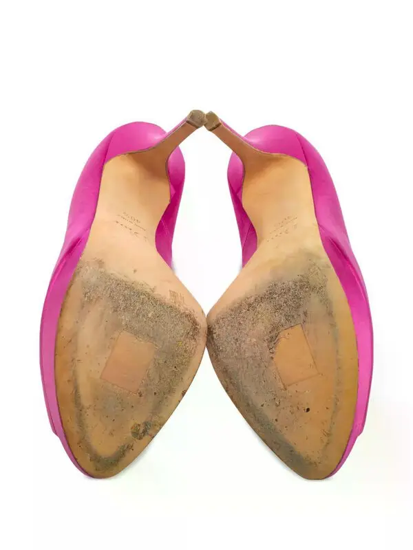 Dior 120mm Leather Heeled Pumps