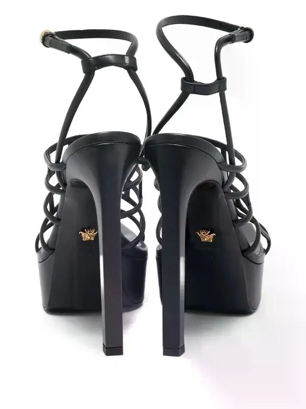 Versace 160mm Leather Heeled Sandals
