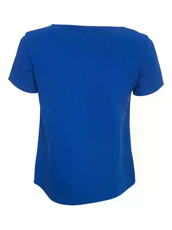 Moschino Embellished Crepe Top