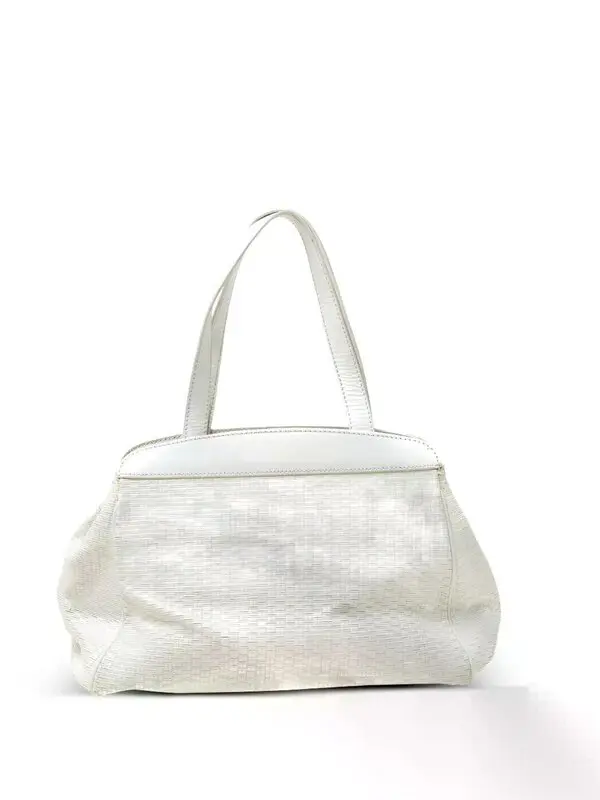 AIGNER Woven-texture Tote Bag