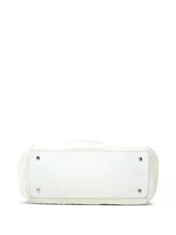 AIGNER Woven-texture Tote Bag