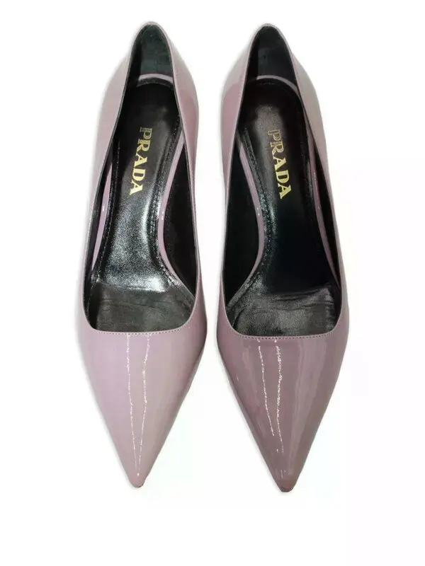 Prada Leather Heeled Pumps