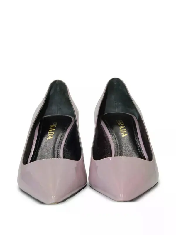 Prada Leather Heeled Pumps