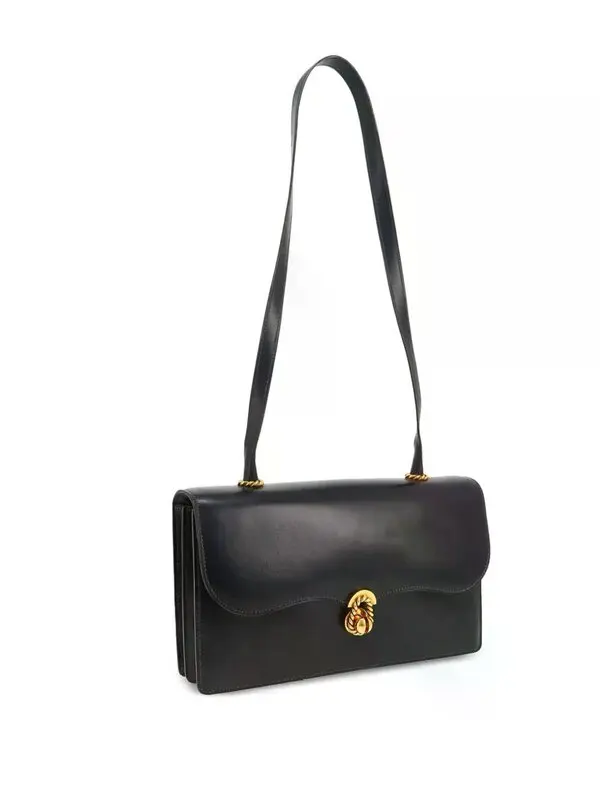Hermès Leather Flap-closure Shoulder Bag
