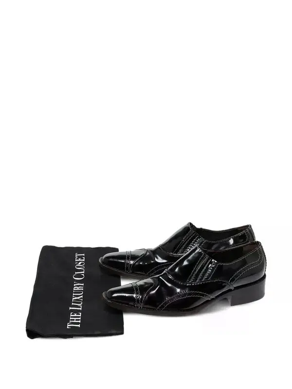 Giorgio Armani Patent Leather Loafers