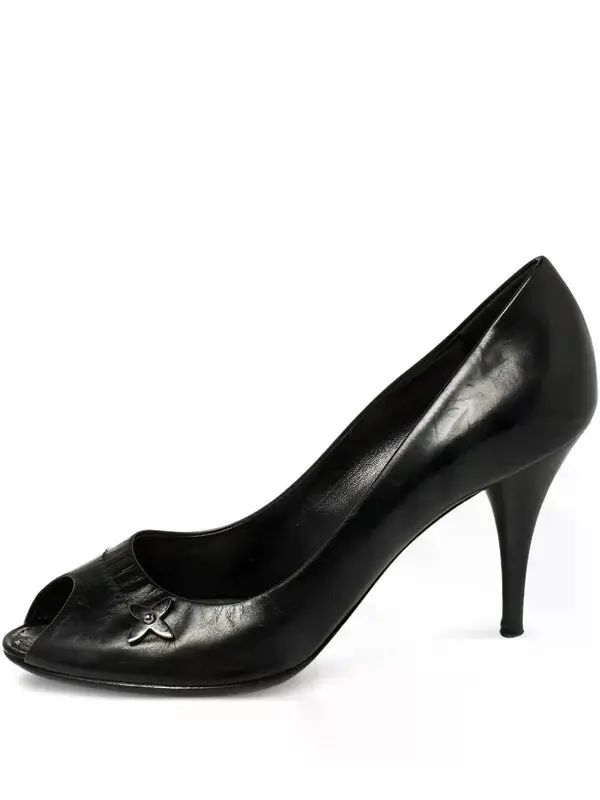 LOUIS VUITTON 100mm Peep-toe Pumps