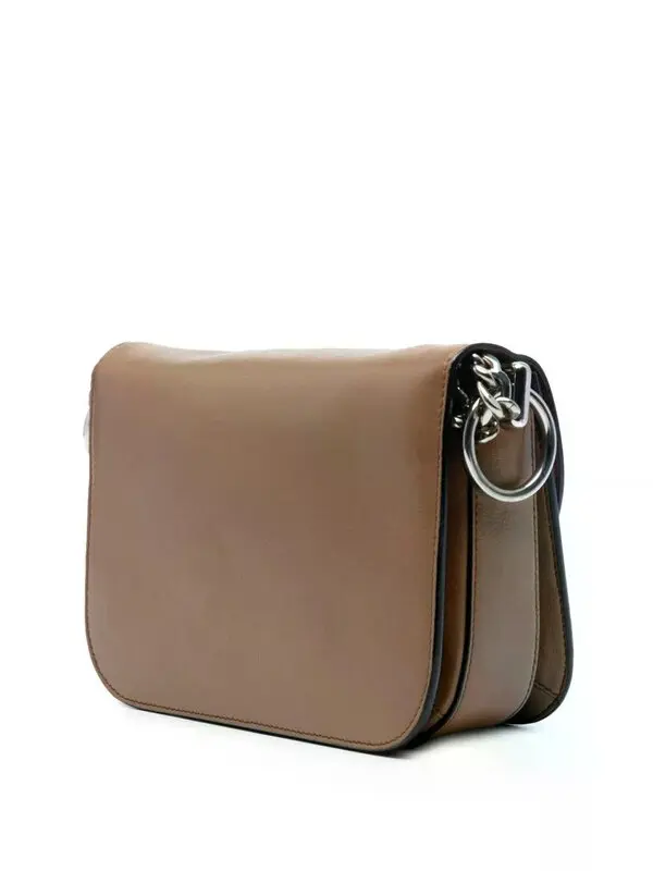 Prada Glace Calf Arcade Crossbody Bag - Brown