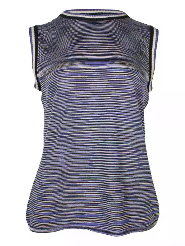 Missoni Striped Sleeveless Top