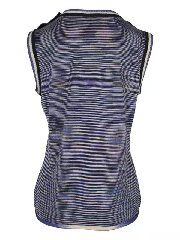 Missoni Striped Sleeveless Top
