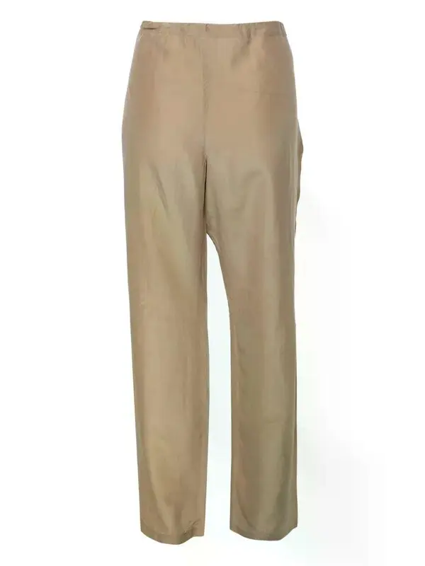Fendi Silk Drawstring Trousers