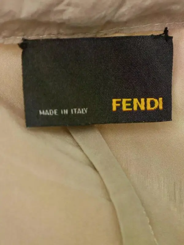 Fendi Silk Drawstring Trousers