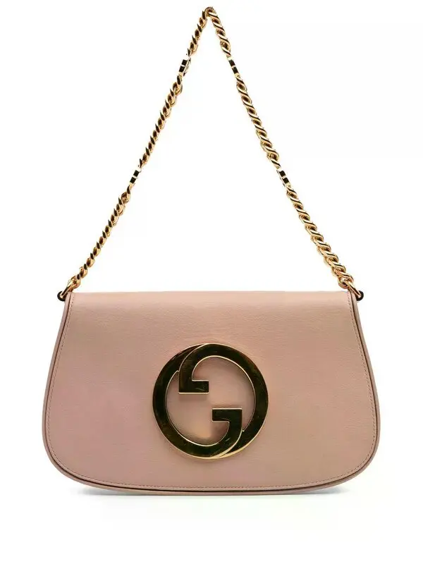 Gucci Blondie Chain Satchel - Pink