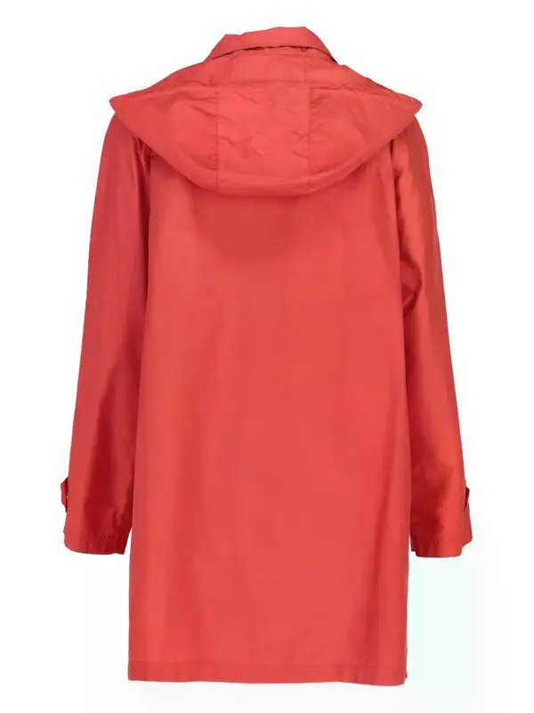 Burberry 1980s Hooded Trench Coat